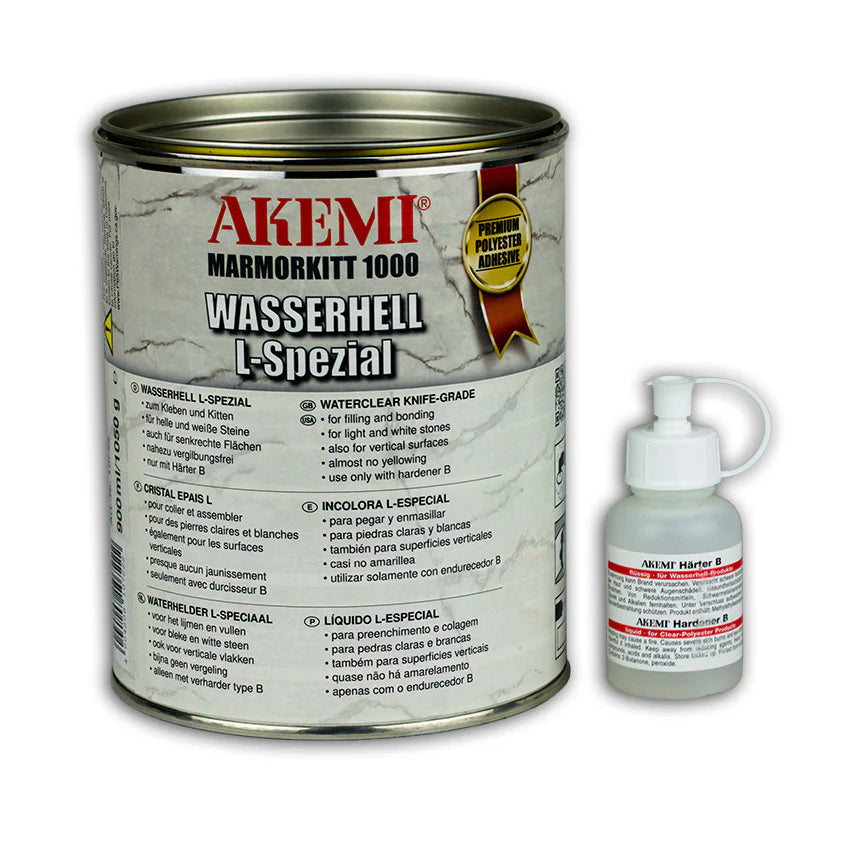 Akemi Marble Filler 1000 Transparent L-Spezial — GMR Stone Products