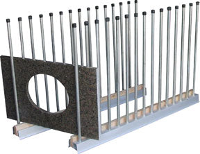 Groves Universal Stone Storage System — GMR Stone Products