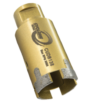 Cyclone Ultra Porcelain Wet/Dry Thin Wall Core Bit — GMR Stone Products