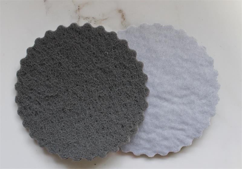 6" Scuff & Buff New Wave - Gray 600G — GMR Stone Products