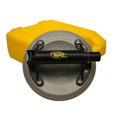 WPG 8” INDUSTRIAL-GRADE PLASTIC HAND CUP WITH LOW- MARKING PAD FOR FLA ...